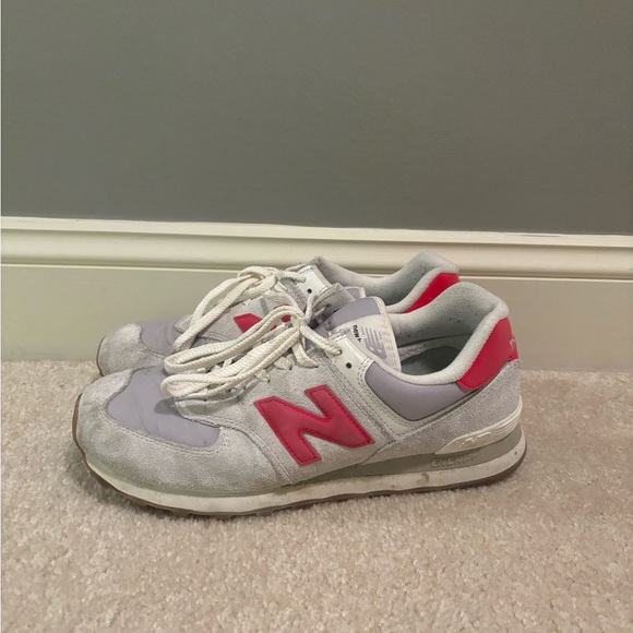 New Balance | Shoes | New Balence 574 Red And White | Poshmark